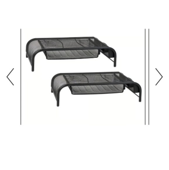 Office | Mind Reader Monitor Stand Set Of 2 | Poshmark